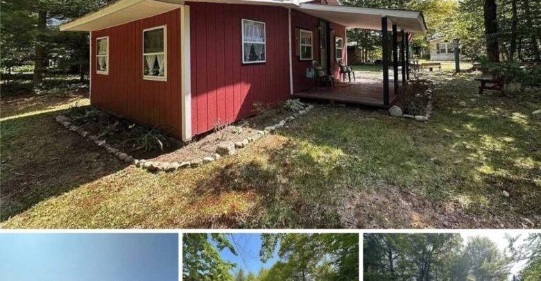 Charming Seasonal Camp for Sale in the Adirondacks – Evergreen Lake ...